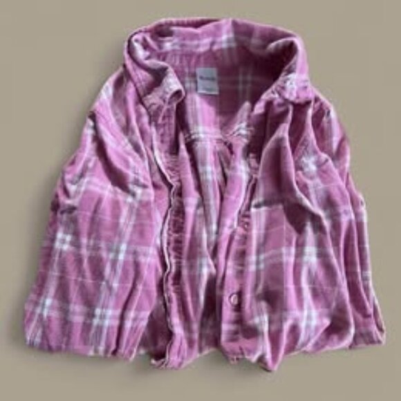 Blair | Tops | Flannel Light Pink 77 | Poshmark